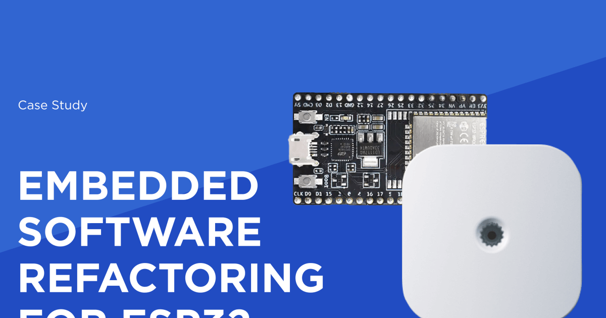Embedded software refactoring for an ESP32-based smart noise monitoring sensor | Lemberg Solutions